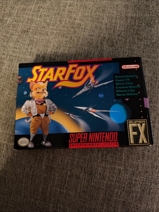 Nintendo | Video Games & Consoles | Nintendo Star Fox Snes Box No Game ...
